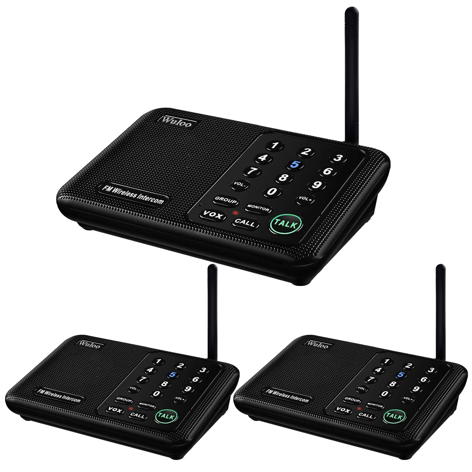 Wuloo-Wireless-Home-Intercoms-System-for-House-Business-Office-5280 ...