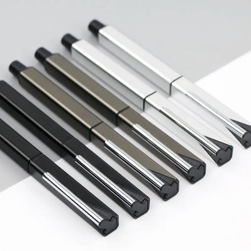Square-Metal-Business-Gift-Gel-Pen-0-5mm-Luxury-Signature-Ballpoint ...