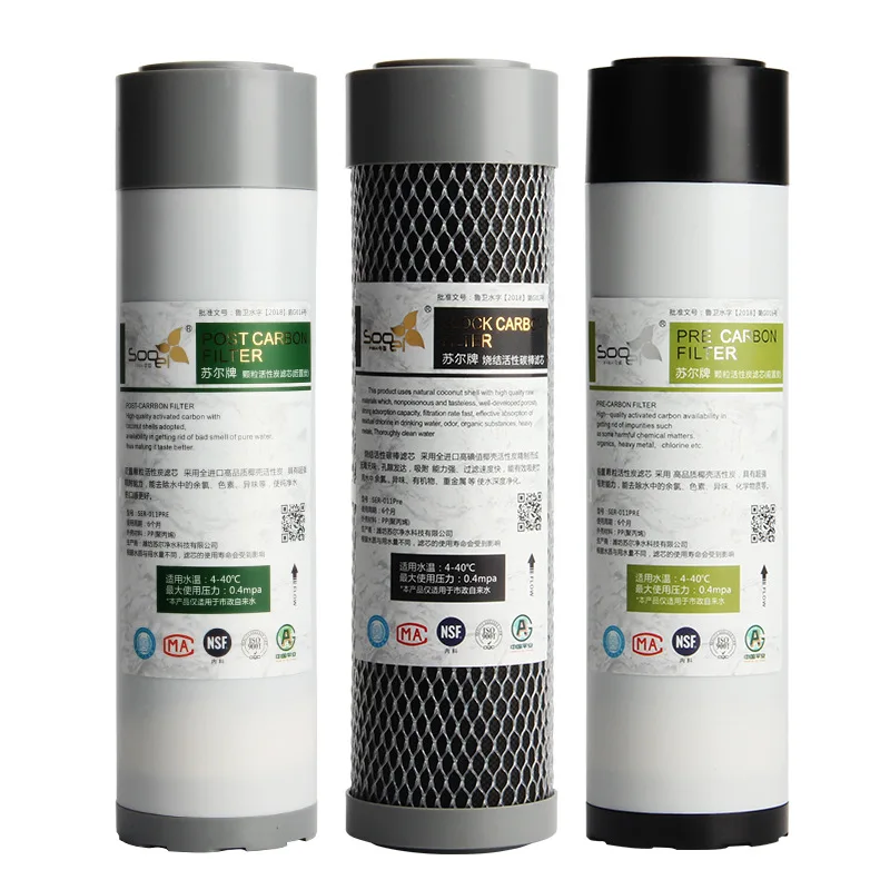 CTO filtro de agua T33 UDF Universal de 10 pulgadas, filtro de cartucho ...