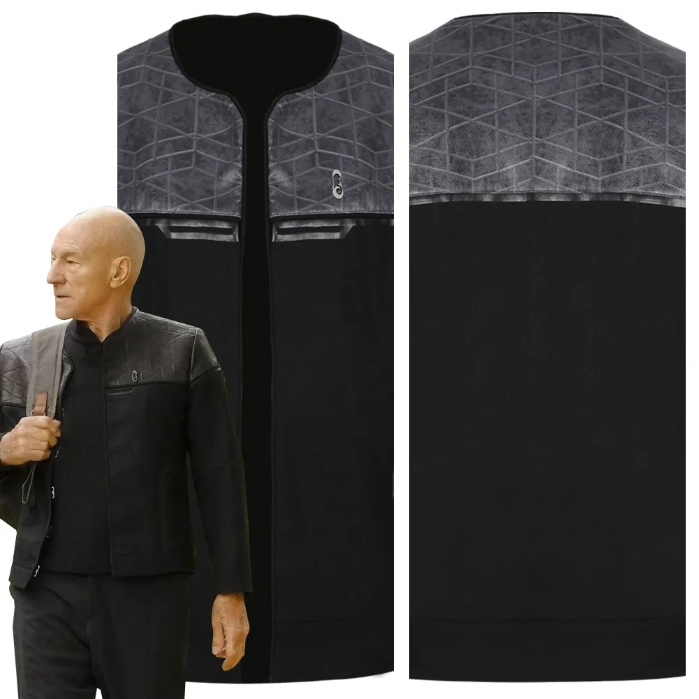 Star Trek Picard Coat Jacket Outfit Cospaly Costume For Male ...