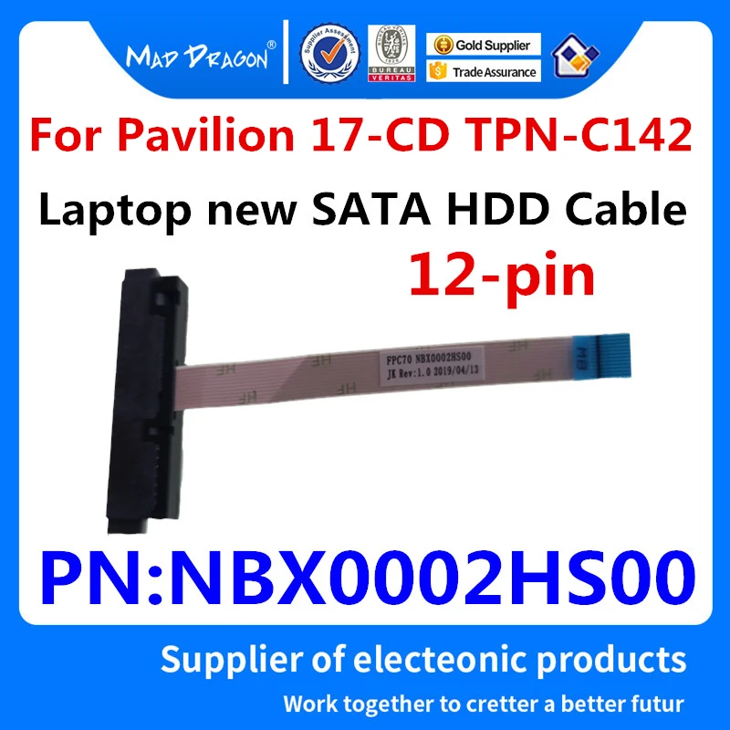 New original NBX0002HS00 For HP Pavilion 17 CD 17 cd0222ng FPC70 TPN ...
