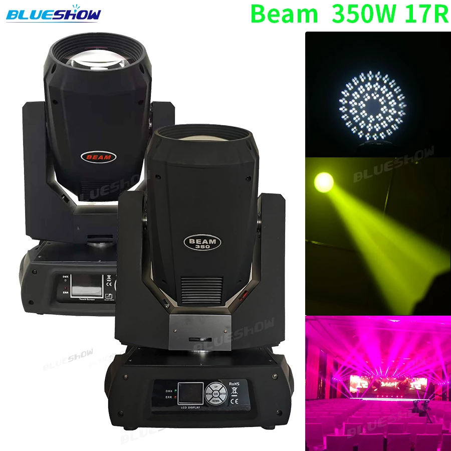 No Tax Sharpy Lyre Beam 350w 17r Moving Head Light Touch Screen Beam 17r Sharpy Beam 350 Stage ...