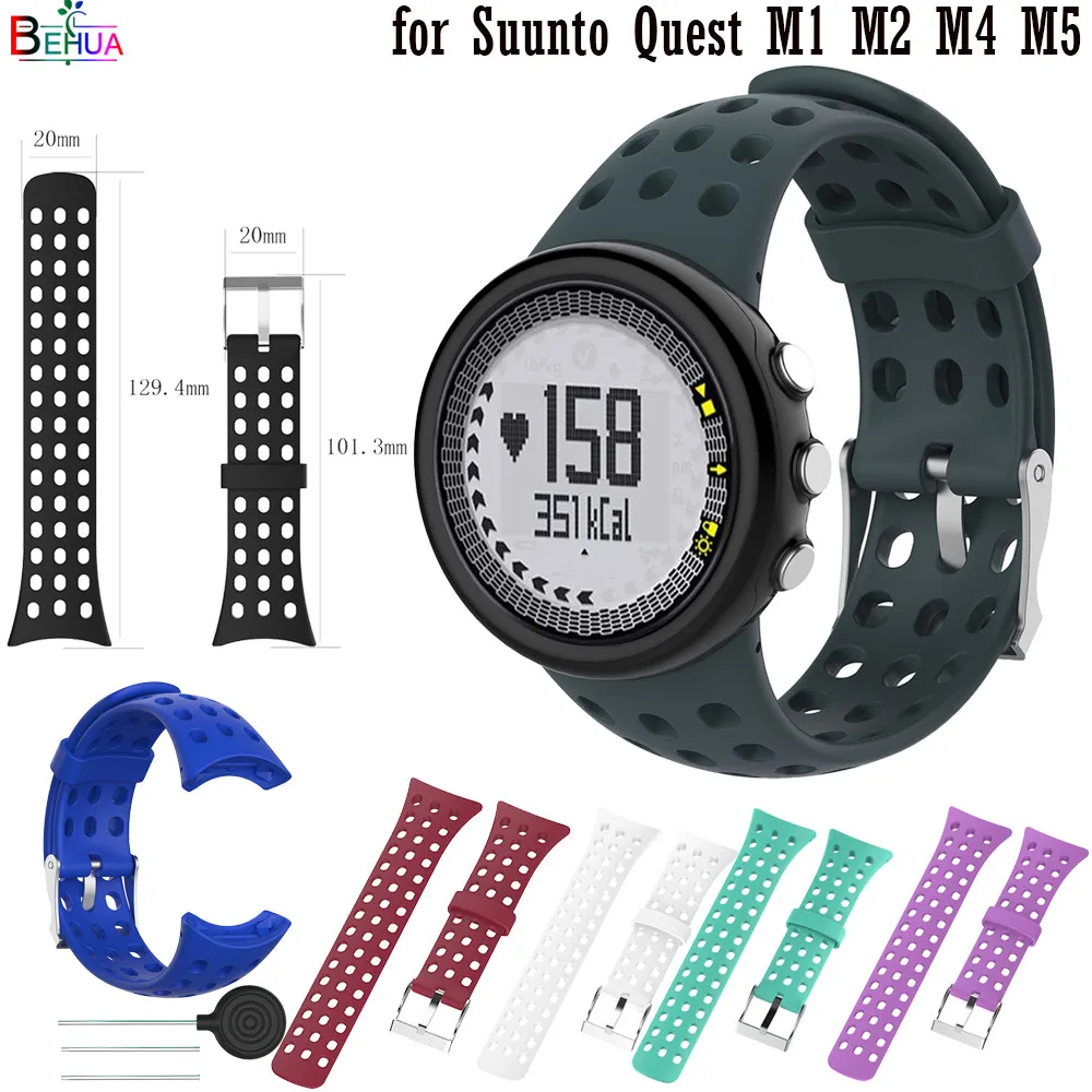 Beua-Silicone-Watch-Strap-Pulseira-Acess-rios-Pulseira-Pulseira-Pulseira-Substitui-o-Pulseira ...