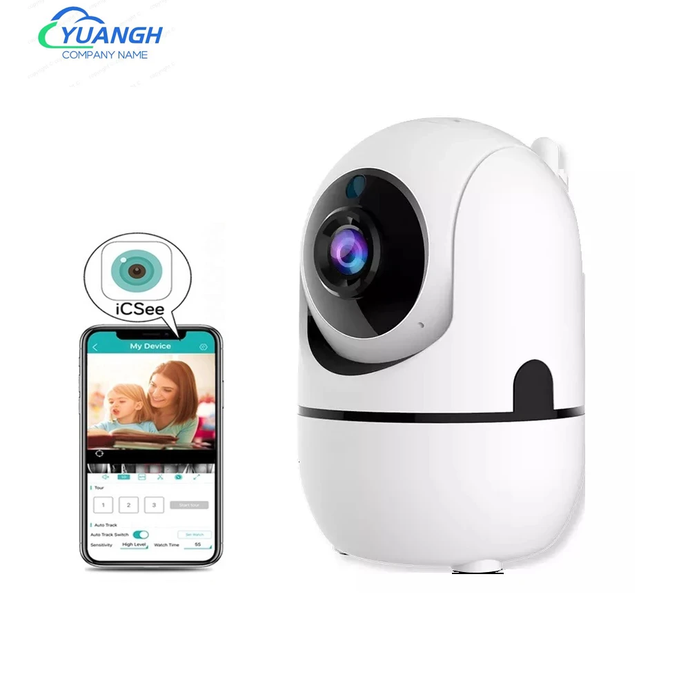 ICSee APP Indoor Home 1080P IP Camera Wifi Two Ways AUDIO Security Mini ...