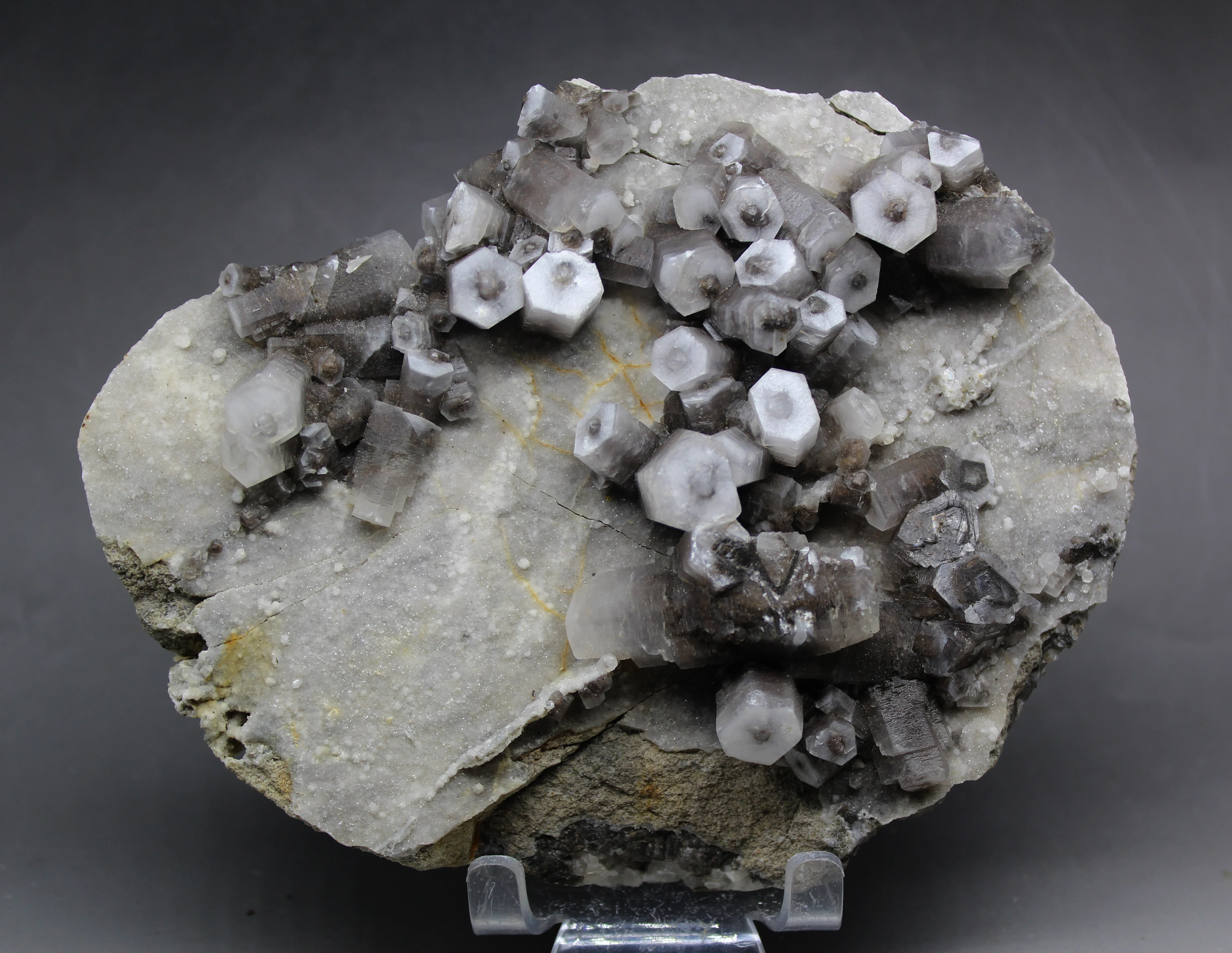 1069g natural columnar calcite clusters mineral specimen stones and ...