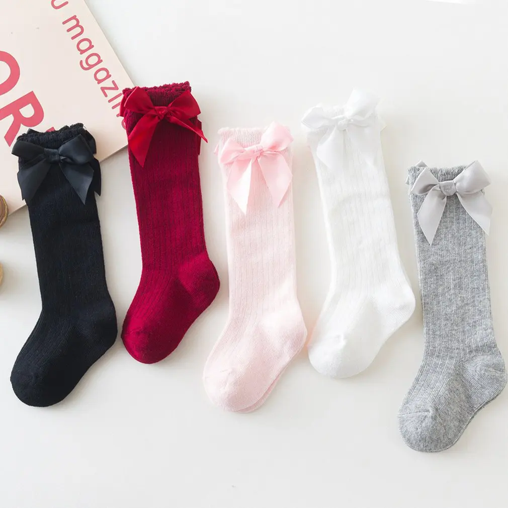 Infant-Toddlers-Socks-Comfortable-Keep-Warm-Children-Girls-Knee-High ...