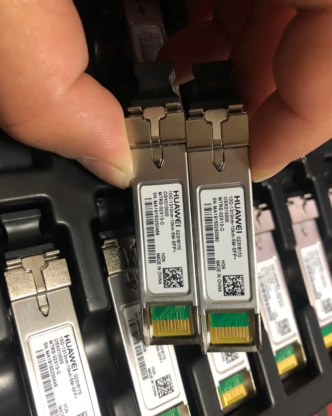 100-New-1pcs-Huawei-OSX010000-SFP-Optic-Switch-Module-10G-1310nm-10km ...