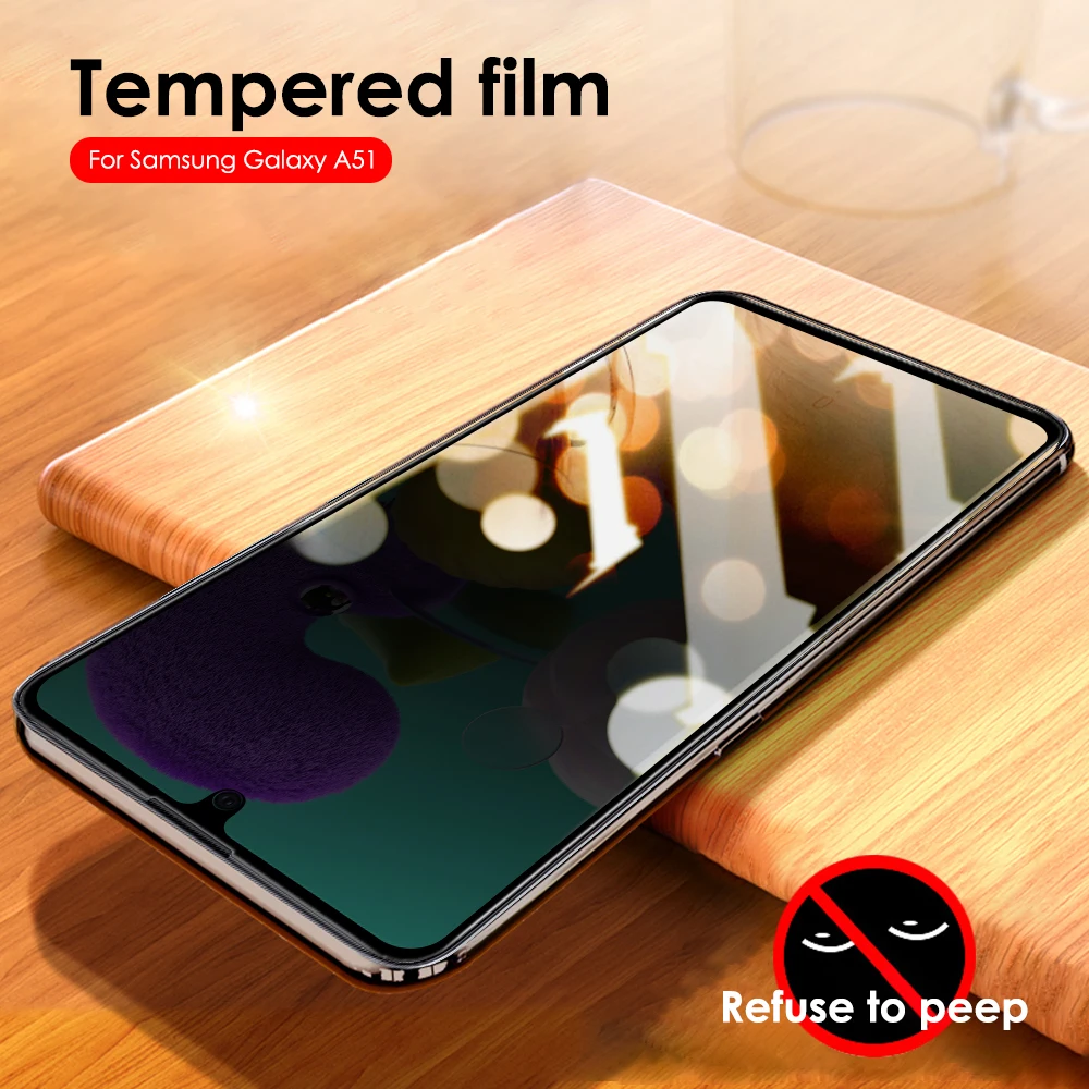 Generic Privacy Tempered Glass For A72 A71 A51 A52 A50 A32 A21S A12 ...