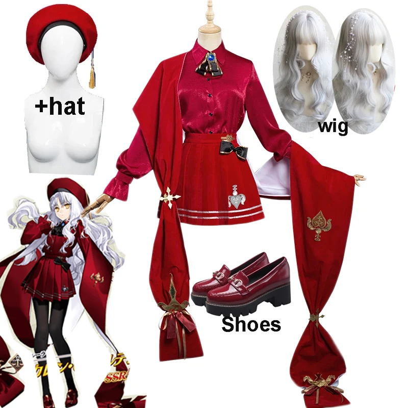 Fate-Grand-Order-FGO-Caren-C-Hortensia-Cosplay-Costume-Girls-School ...