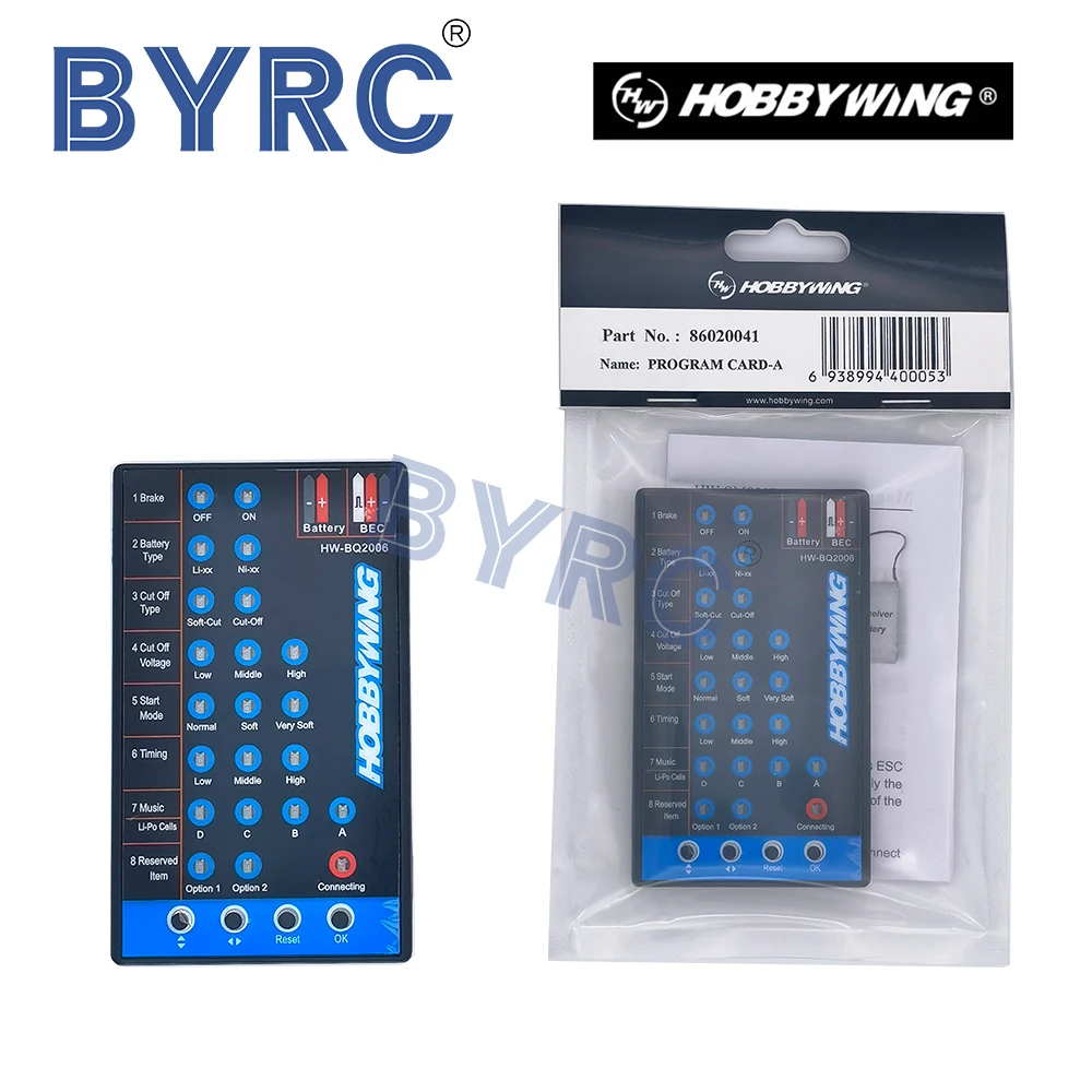 HOBBYWING-Program-Card-LED-BLACK-Skywalker-20A-30A-40A-60A-80A-FLYFUN ...