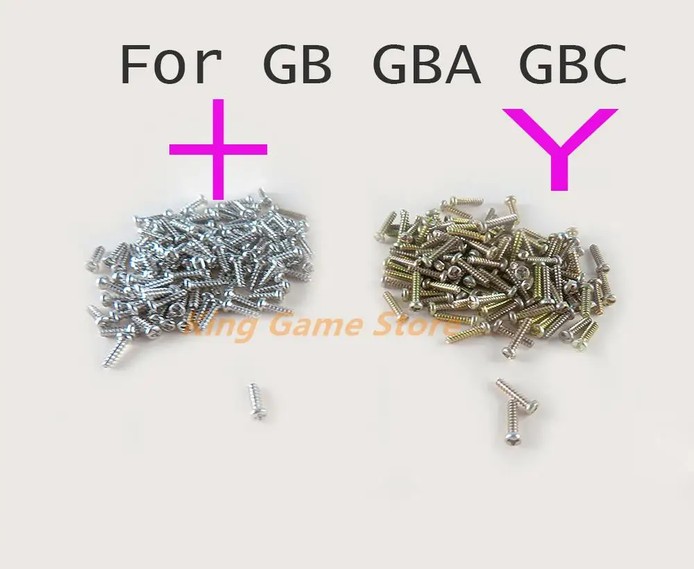 500pcs-lot-For-Gameboy-screws-cross-screws-Y-Tri-Wing-Screw-Replacement ...