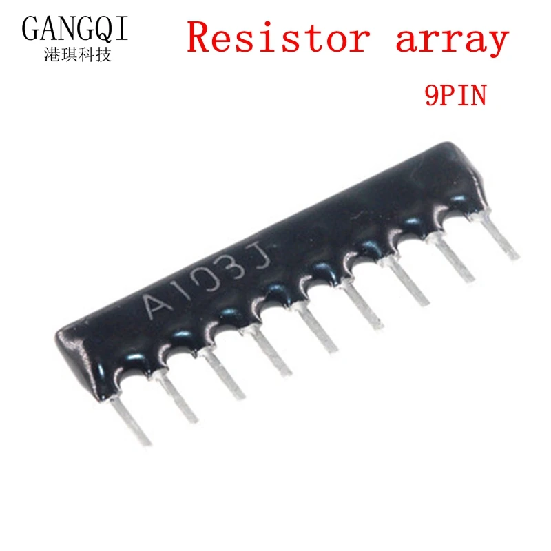 10pcs-DIP-exclusion-Network-Resistor-array-9pin-47-100-220-330-470-510-680-1K-1.jpg