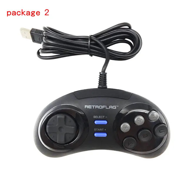 Retroflag MEGAPi CASE-M with Classic USB Controller-M +Power Adapter + 32GB SD Card for ...