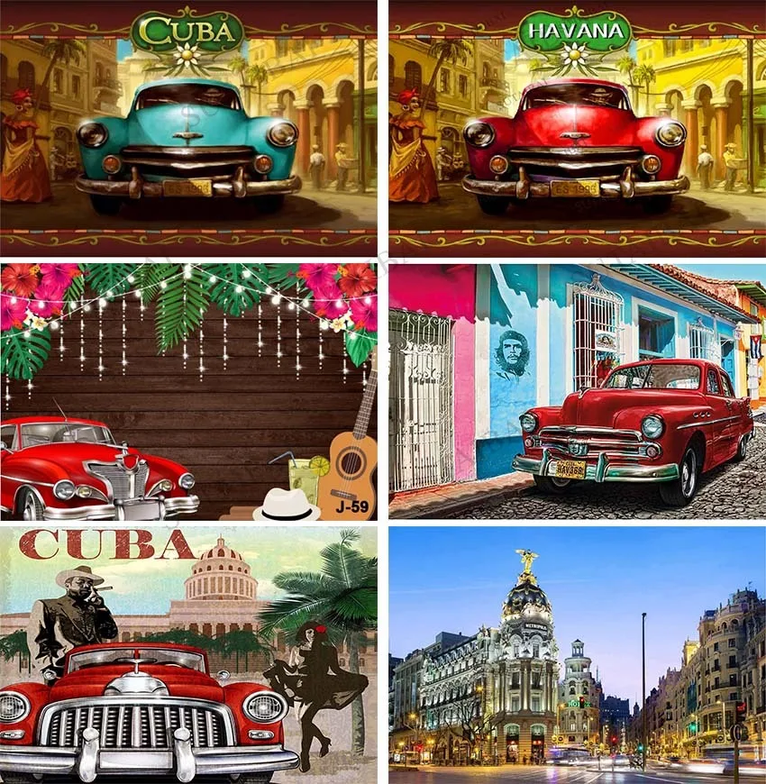 Cuba-Havana-City-Backdrop-for-Photography-Caribbeans-Street-Houses ...