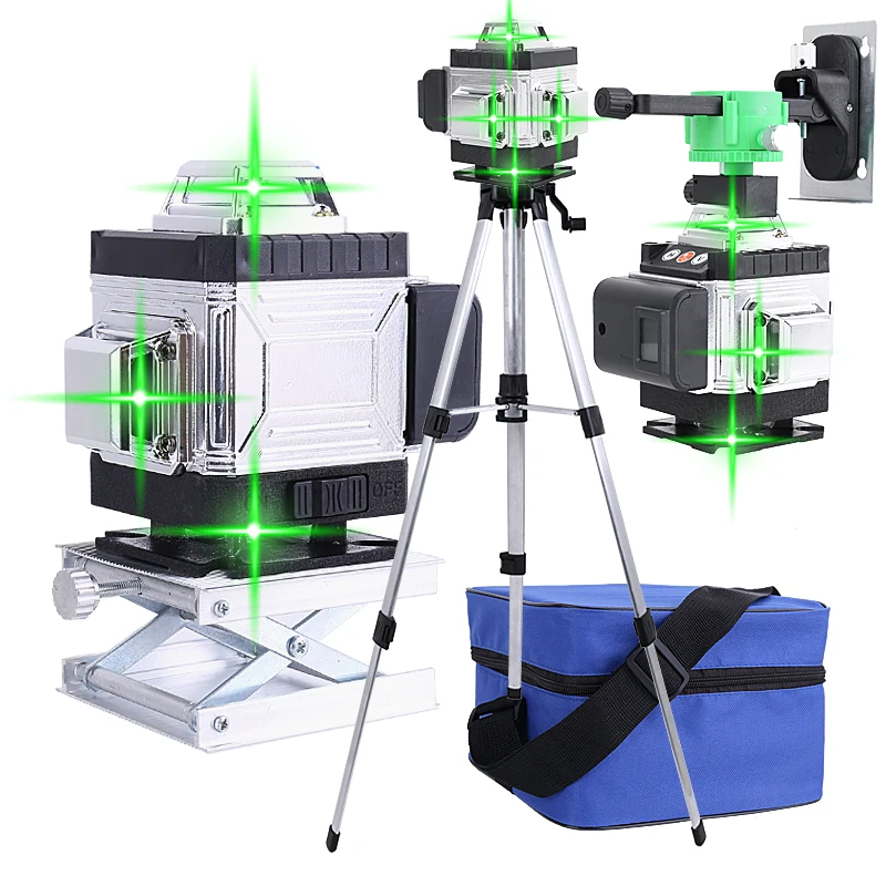 16-Lines-4D-Laser-Level-360-Nivel-Laser-Construction-Tools-Self ...