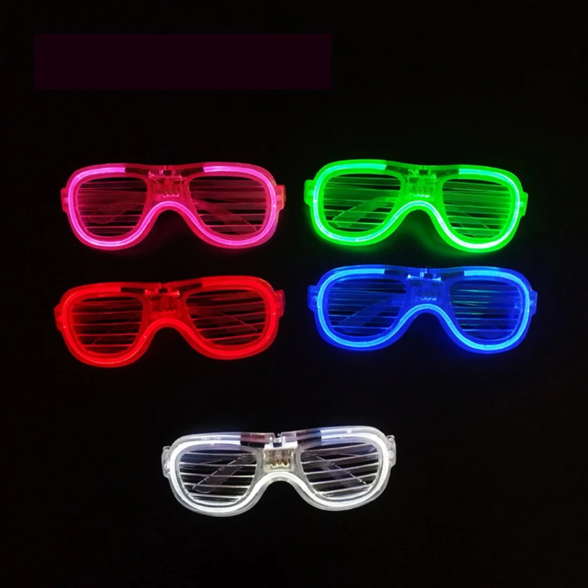Led Glasses Light Up Glasses Shutter Shades Glow Sticks Glasses Led ...