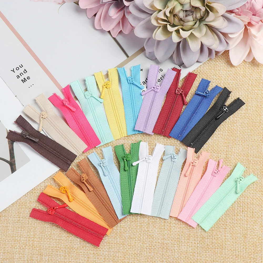 5pcs/set 5*1.7cm Mini Zipper Doll Clothing Diy Handmade Sewing ...