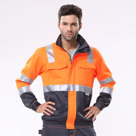 Men's Hi vis Two tone Workwear Jacket and cargo pants work jacket work ...