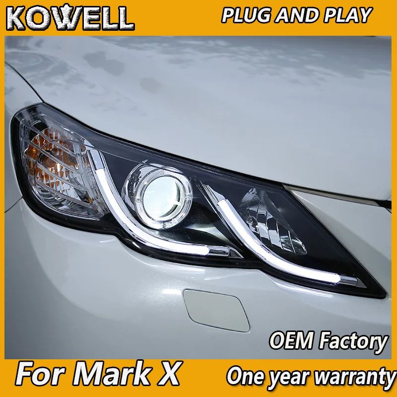 Head Lamp for Toyota Mark X Headlights 2010-2013 Reiz LED/xenon ...