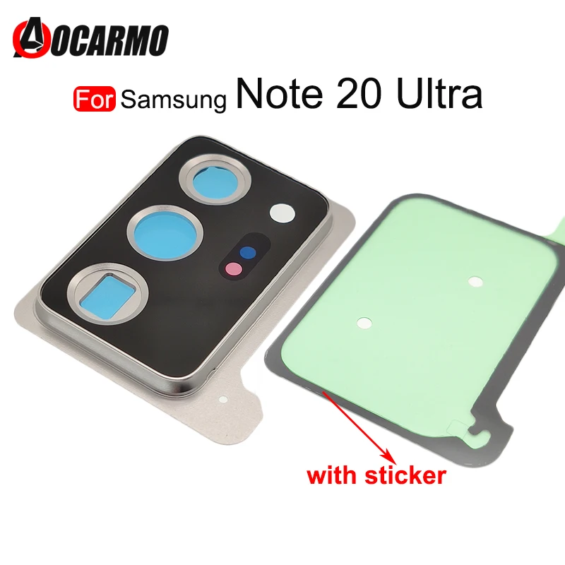 For-Samsung-Galaxy-Note-20-Ultra-20U-Rear-Back-Camera-Lens-Glass-With ...