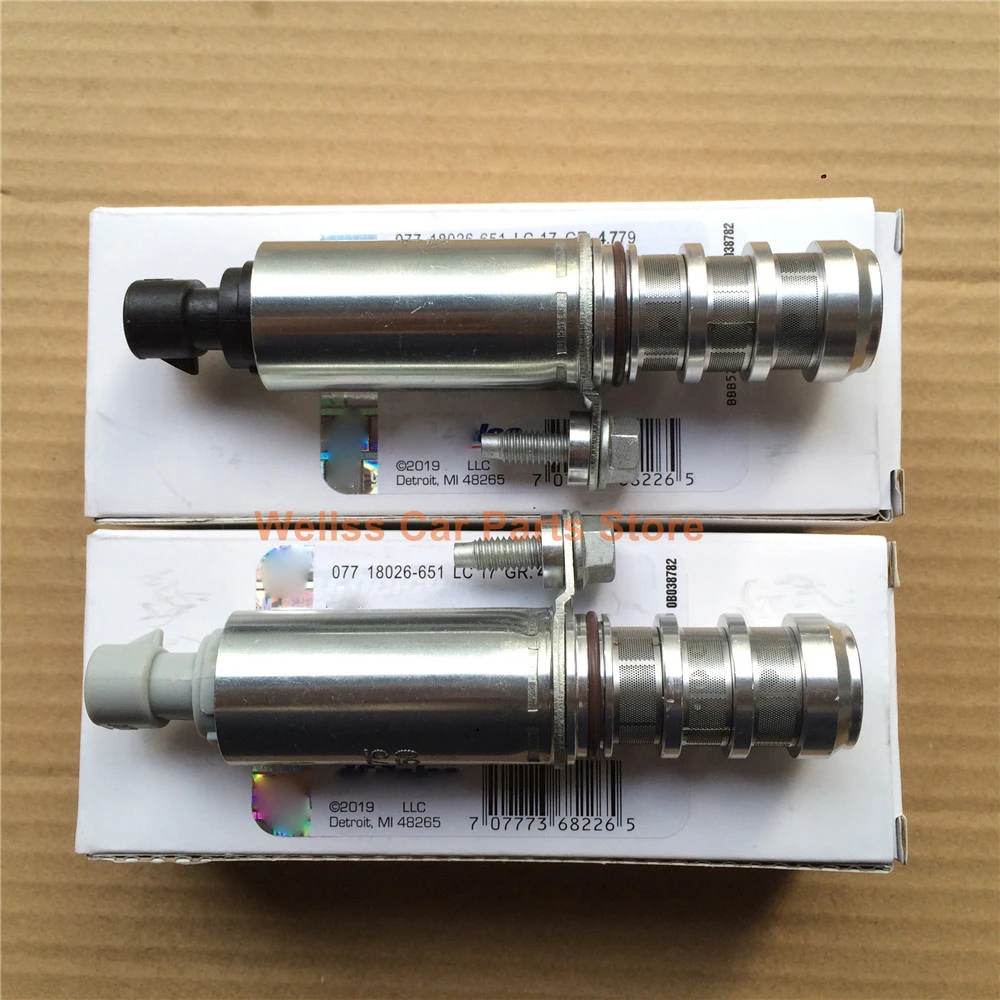 Intake & Exhaust Camshaft Position Actuator Solenoid Valve VVT For ...