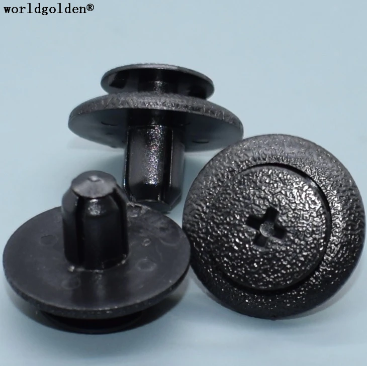 worldgolden 100pcs auto fasteners Push Type Retainer for GM#88970494 ...