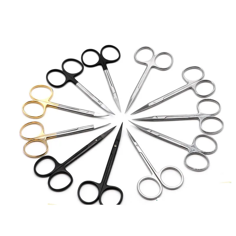 Double eyelid scissors, embedding suture scissors, surgical scissors ...
