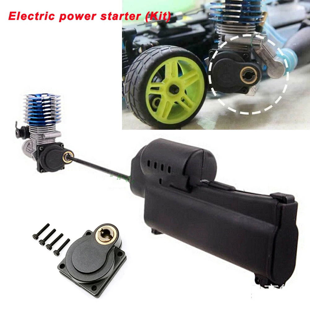 Rc Car Electric Power Starter For 1/10 1/8 Hsp Redcat Nitro Remote ...