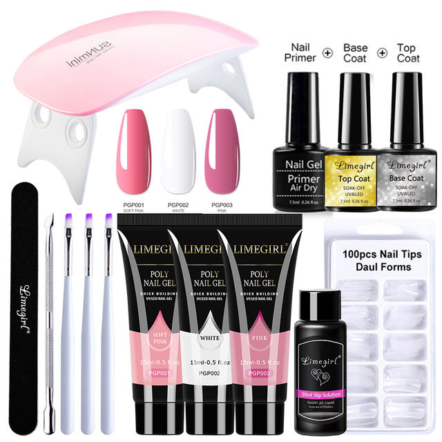 Limegirl Ultimate Poly Gel Nail Extention Kit LH12 - Limegirlstore