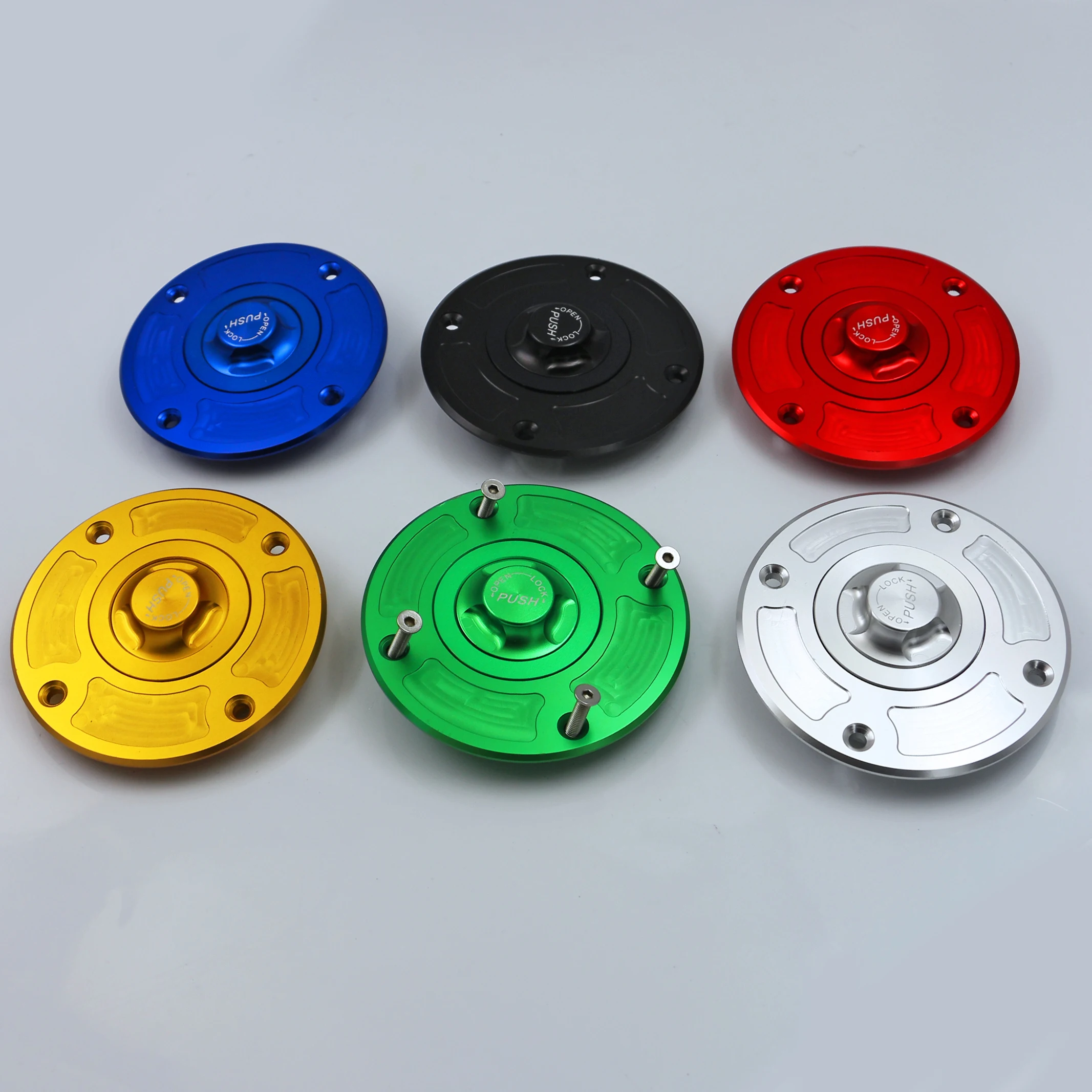 6-Colors-CNC-Keyless-Gas-Fuel-Petrol-Tank-Cap-Cover-Fit-for-TL1000S ...
