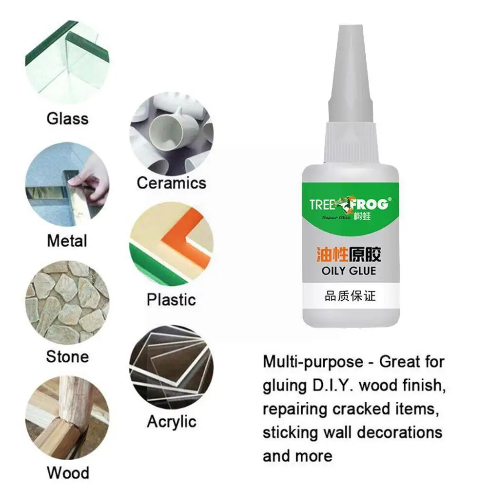 Tree Frog 10g/50g Strong Super Glue Liquid Universal Glue Adhesive New ...