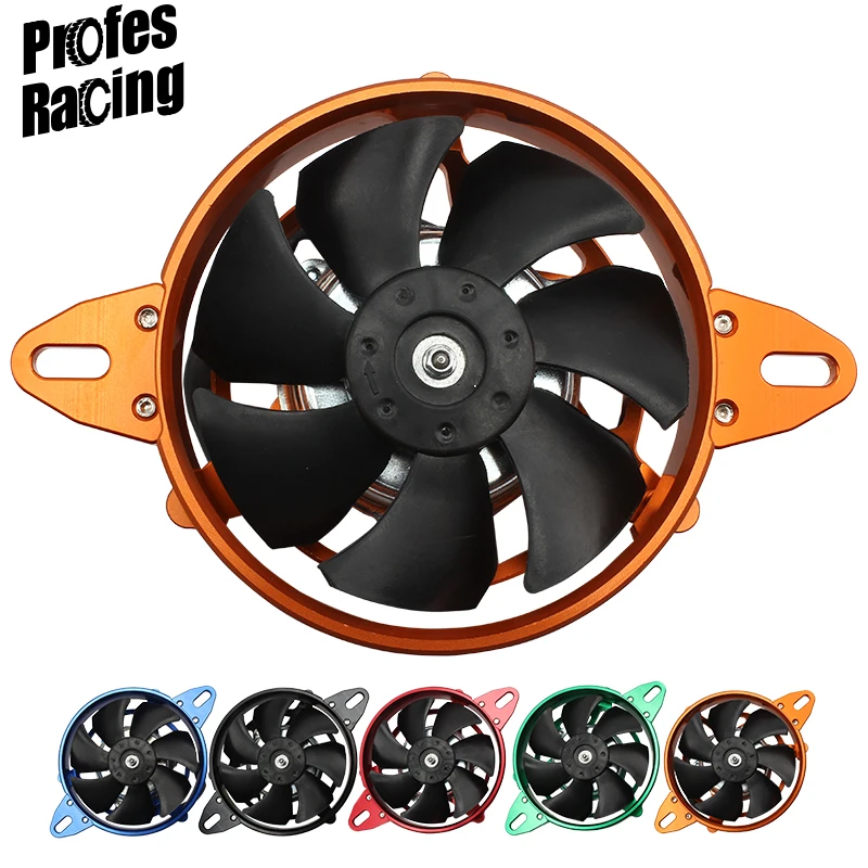 Aluminum Alloy Oil Cooler Water Cooler Electric Radiator Cooling Fan ...