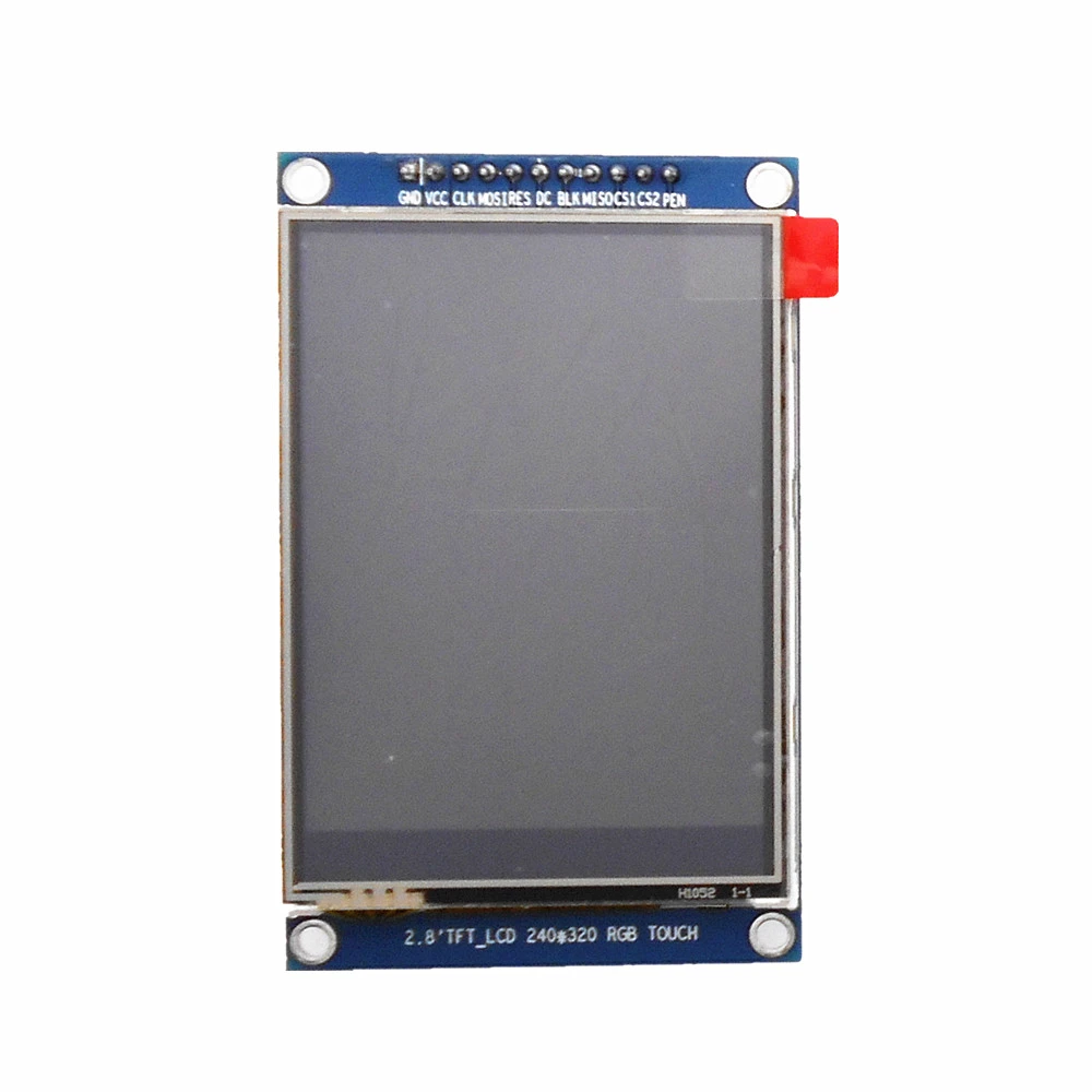 2.8 inch TFT touch LCD 11pin 240*320 SPI serial port touch display ...