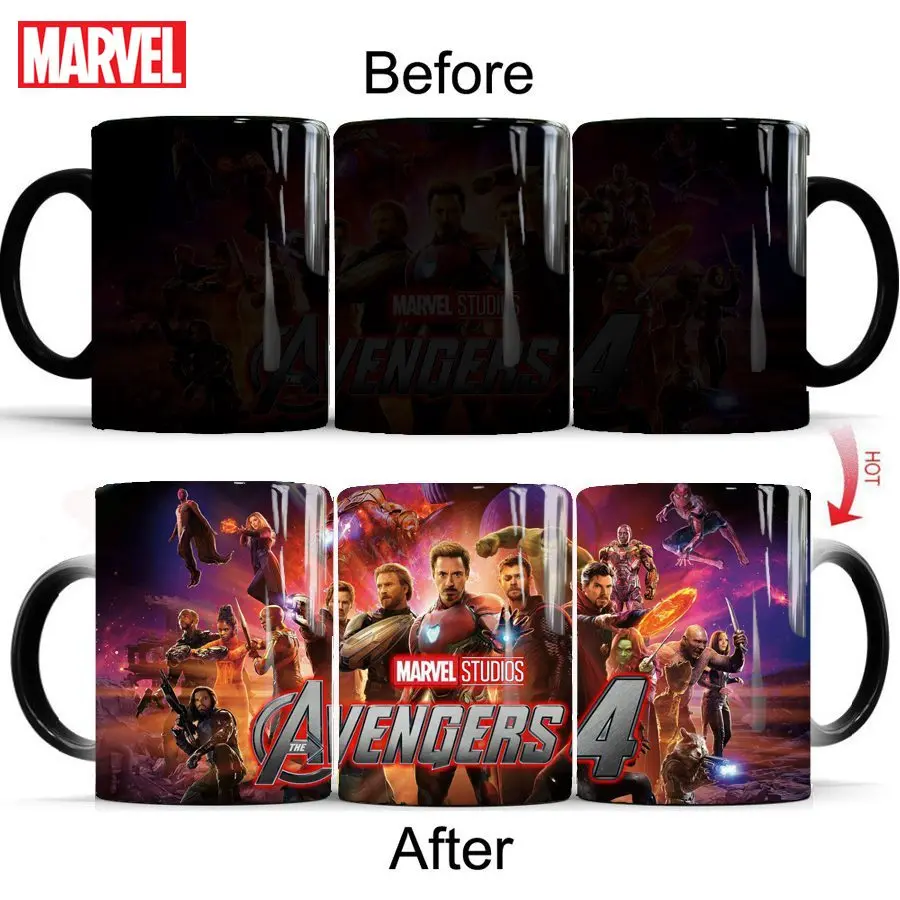 Color Changing Coffee Mug Marvel Avengers