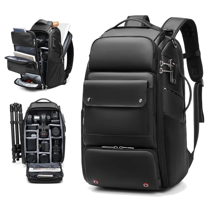 large capacity outdoors backpack Multifunction Digital bag Anti theft ...