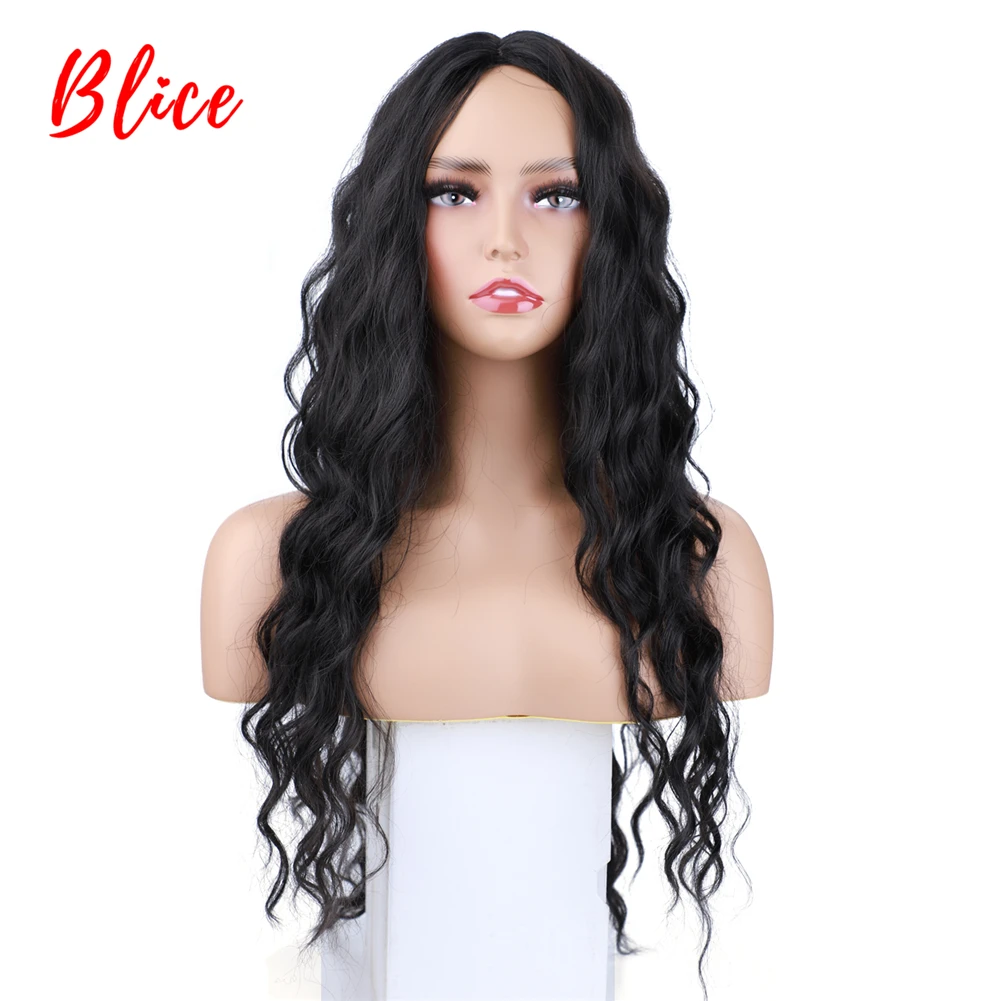 Blice-60CM-Long-Wave-Synthetic-Cosplay-Wigs-With-Hair-Line-Skin-Topper ...
