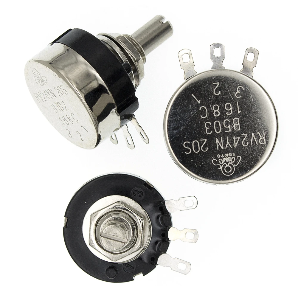 RV24YN20S B101 102 103 203 503 504 100 ohm 1K 10K 20K 50K 100K 500K ohm ...