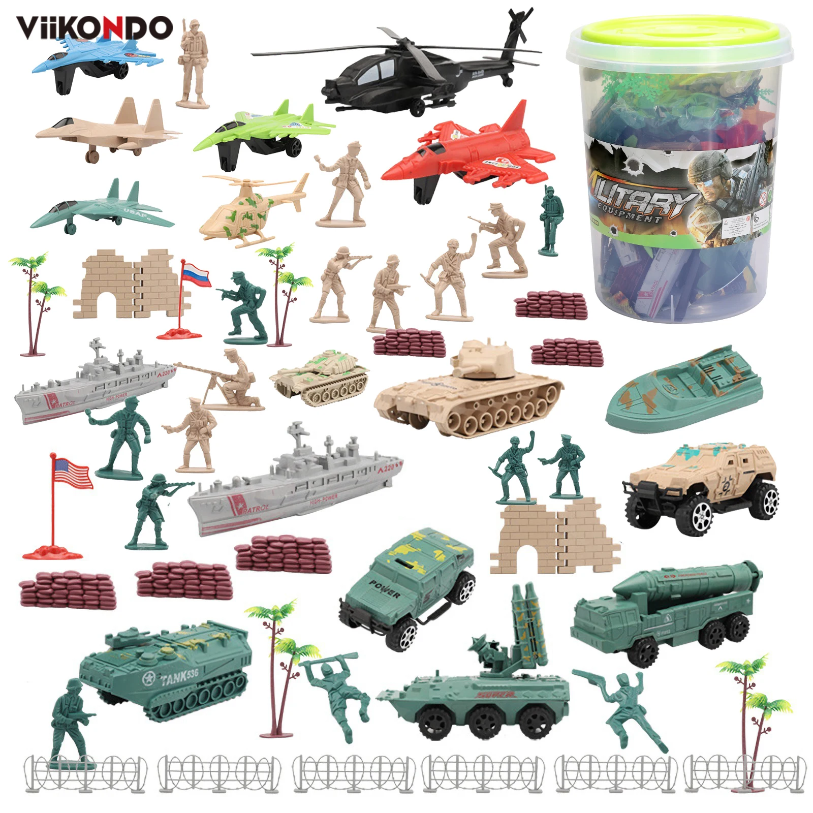 Battlefield Legends Toy Soldiers Playset