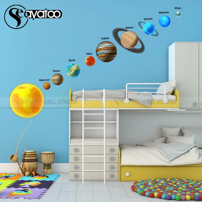 Space Galaxy Star Wall Decal