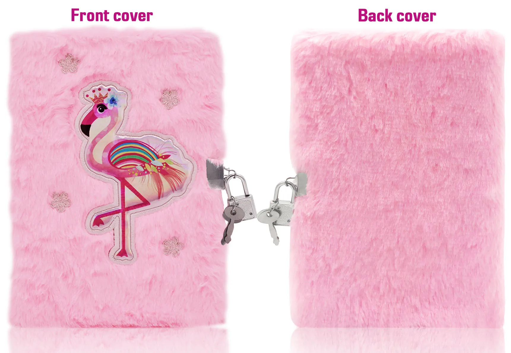 Diary With Lock Back