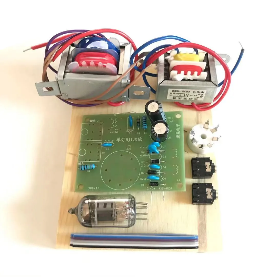 Amps single lamp starter kit 6J1 amplifier kit mono tube amplifier ...