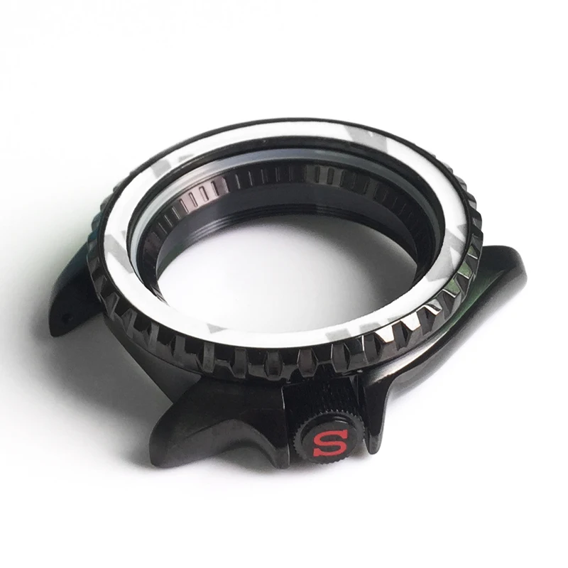 Stainless-Steel-Diving-Watch-Bezel-Crown-Chapter-Ring-Diving-Case-For ...