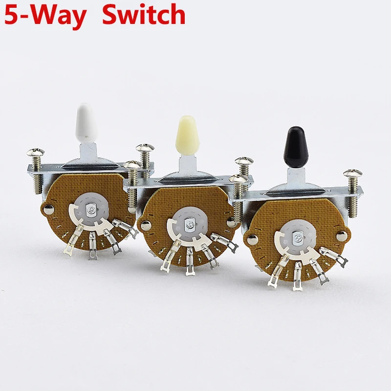 Made-in-Korea-1-Piece-OAK-5-Way-Electric-Guitar-Pickup-Selector-Switch ...
