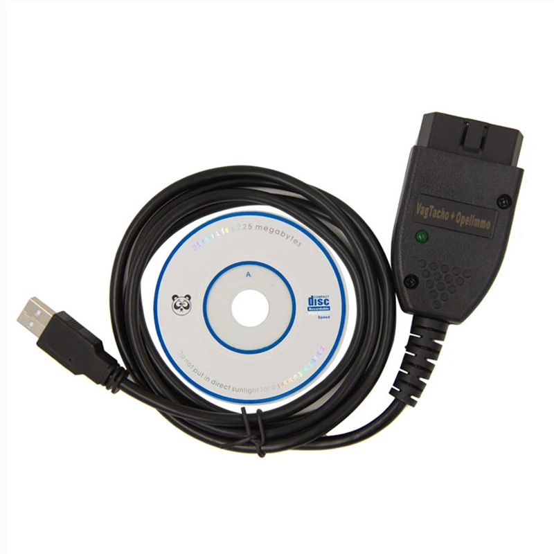 Vag Tacho 3.01 + Adapter Voor Opel Immo Reader Interface Auto ...