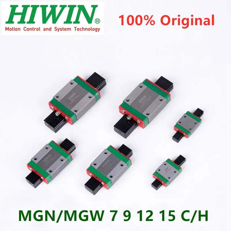 original-Hiwin-mini-Linear-guide-block-carriage-MGN9C-MGN12C-MGN15C ...