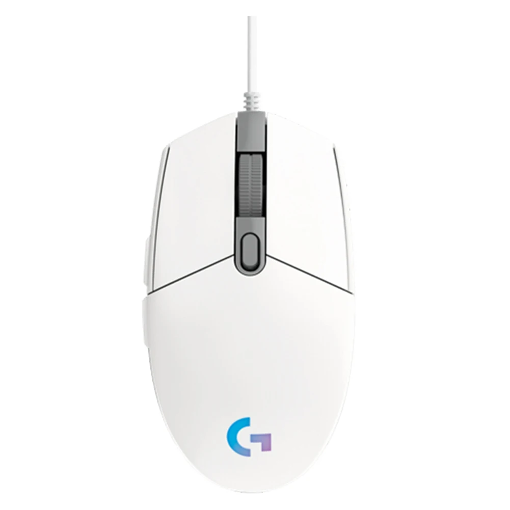 Игровая мышь Logitech G102 LIGHTSYNC, оптическая, 8000 DPI, цветной ...
