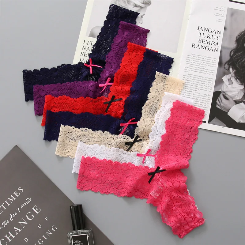 S-xl Newest Women G String Sexy Underwear Lace Briefs Panties ...