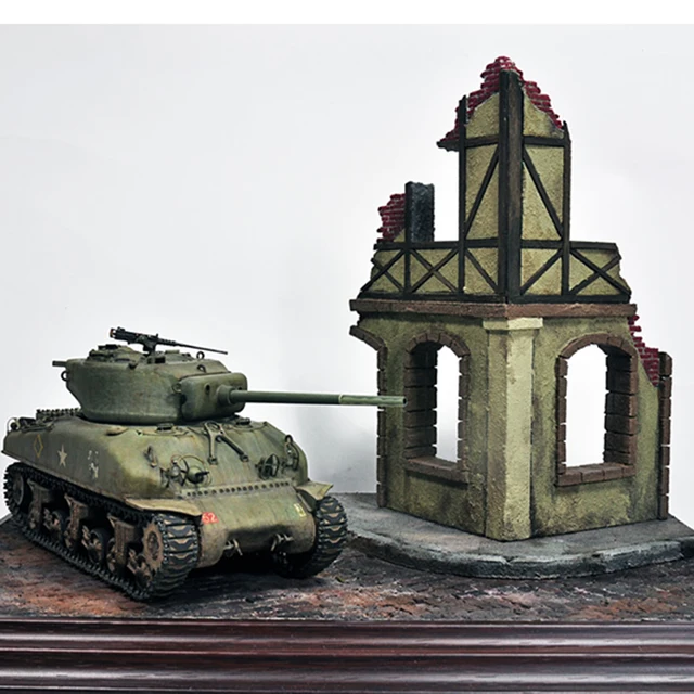 Dioramas De La Segunda Guerra Mundial Maquetas Construcciones Y