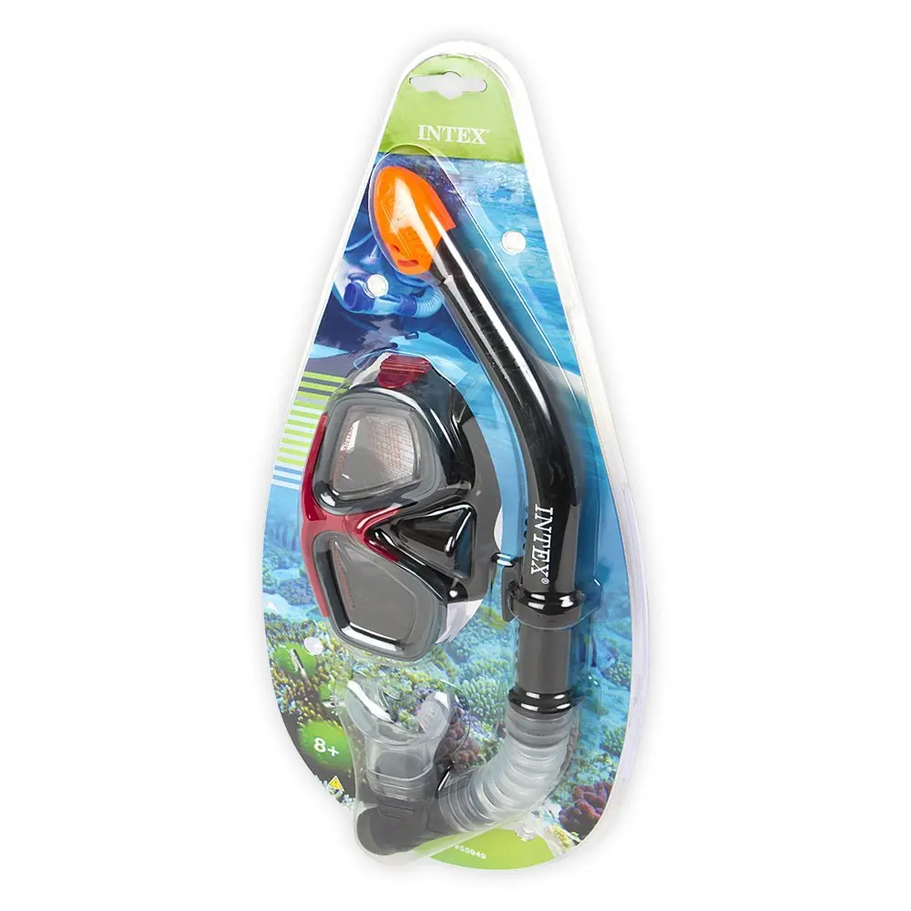 Egoes Reef Rider Adult Swimming Diving Mask & Snorkel Set 55949/55948 ...