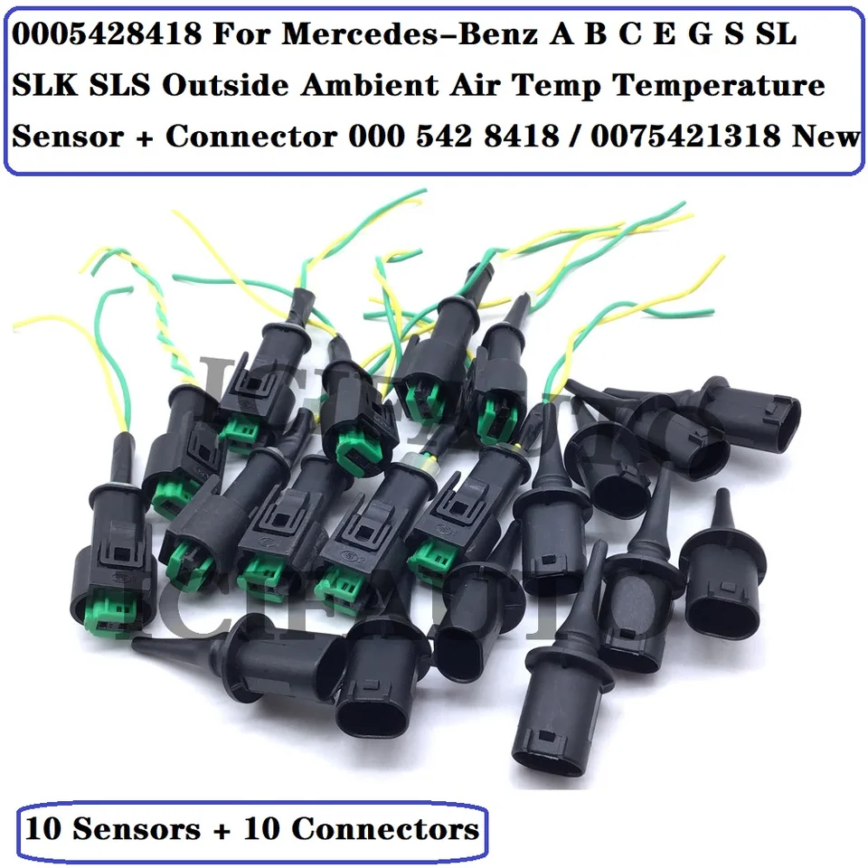 Mean Mugs Outside Air Ambient Temperature Sensor For BMW 3/5/7 Series ...